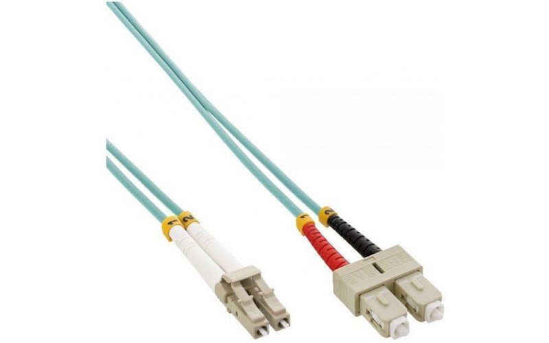 Fiberkabel LC-SC OM3 25m - Coferro Cables